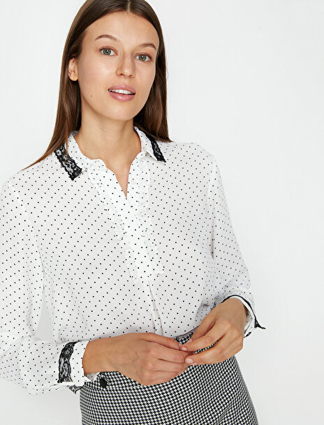 Koton Kadın Puantiyeli Bluz