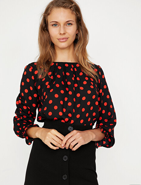 Koton Kadın Puantiyeli Bluz