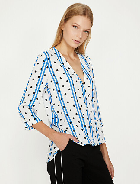Koton Kadın Puantiyeli Bluz
