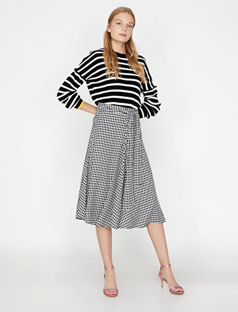 Koton Kadın Vichy Etek