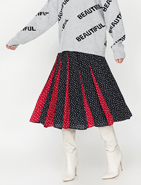 Koton Kadın Love For Koton Etek