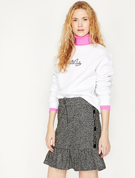 Koton Kadın Love For Koton Etek