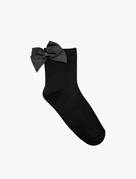 Koton Kadın Fiyonk Detaylı Kadın Çorap