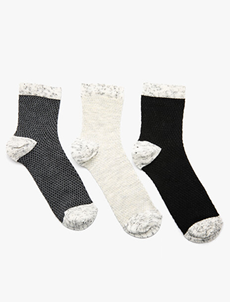 Koton Kadın 3'lü Kız Çocuk Çorap