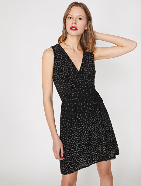 Koton Kadın Desenli Elbise Abiye Koton Kadın Desenli Elbise Abiye