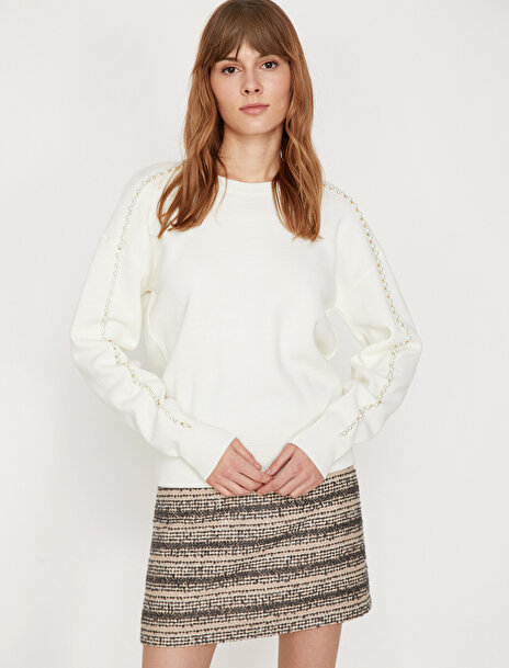 Koton Kadın Love For Koton Triko Kazak