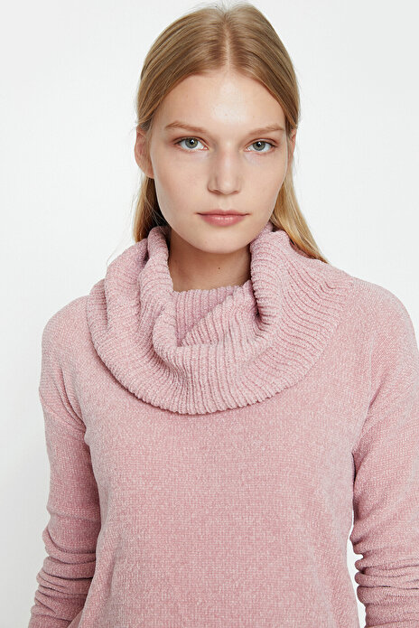 Koton Kadın Boğazlı Triko Kazak