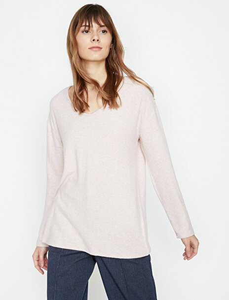 Koton Ole Genç Kız Geniş Yaka Tunik