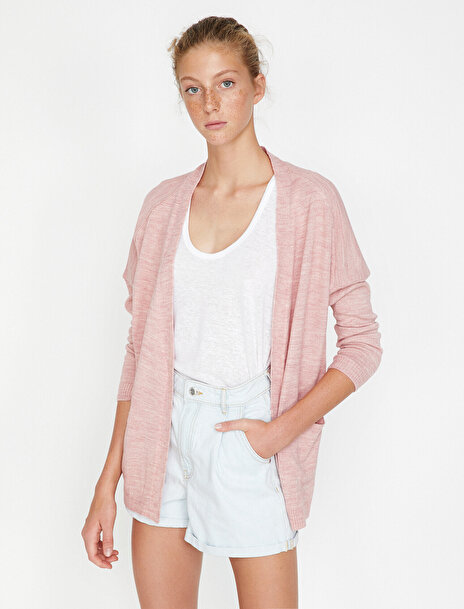 Koton Kadın Uzun Kollu Triko Hırka