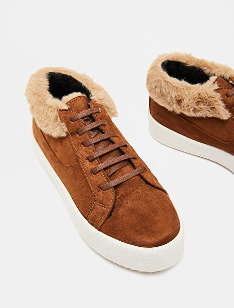 Koton Kadın Süet Görünümlü Bot