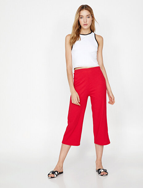 Koton Kadın Normal Kesim Pantolon