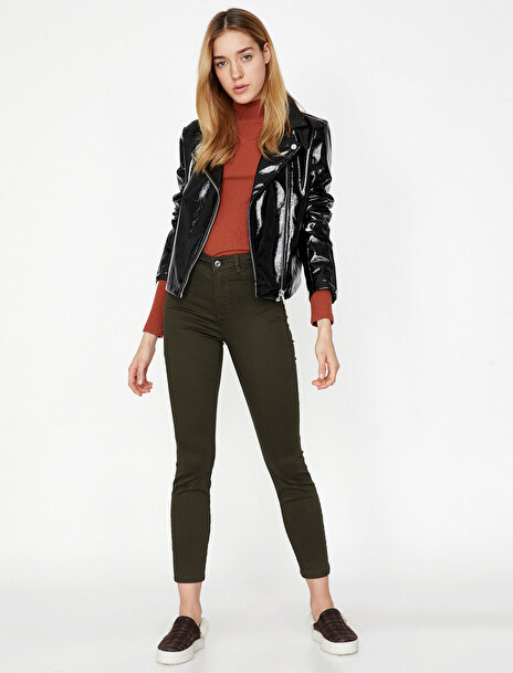 Koton Ole Genç Kız Cep Detaylı Pantolon