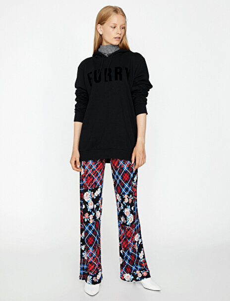 Koton Ole Genç Kız Desenli Pantolon