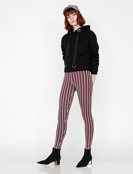 Koton Ole Genç Kız Çizgili Tayt