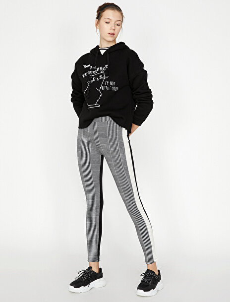 Koton Ole Genç Kız Kareli Tayt