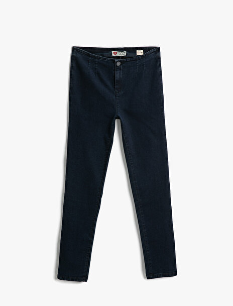 Koton Kadın Dar Kesim Yüksek Bel Dar Paça - Carmen Jean