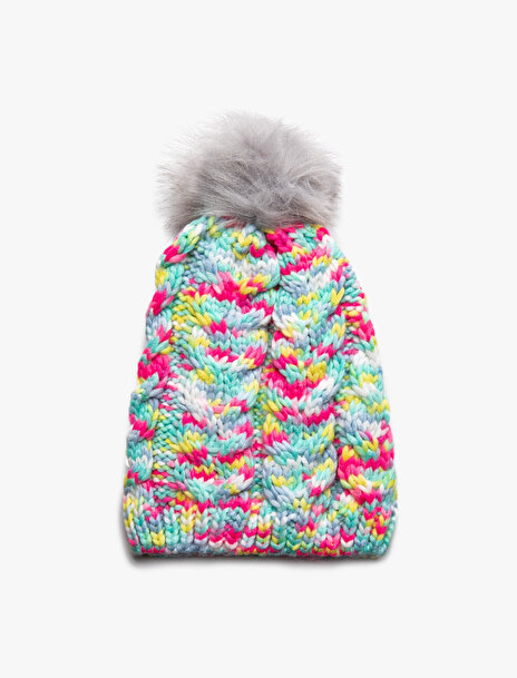 Koton Kadın Pon Pon Detaylı Bere