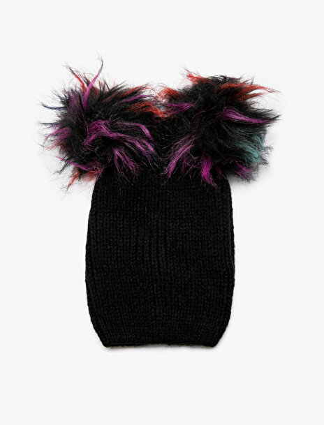 Koton Kadın Pon Pon Detaylı Bere