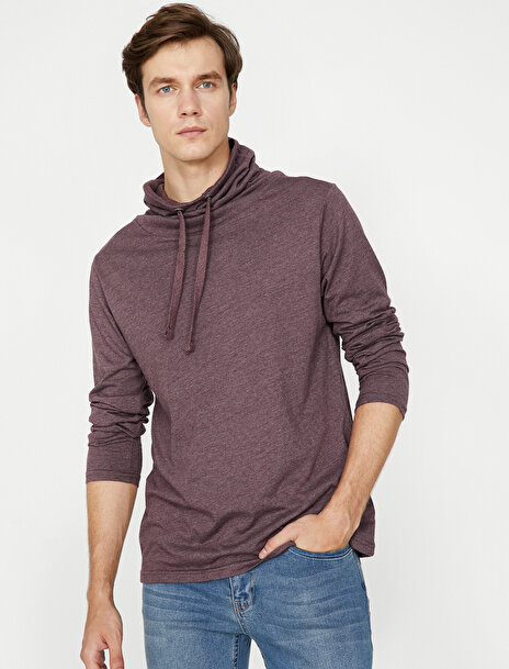 Koton Erkek Pamuklu Yığma Yaka Tişört