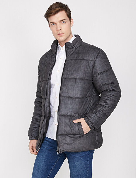 Koton Erkek Cep Detaylı Şişme Mont