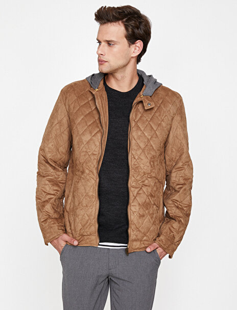 Koton Erkek Kapüşonlu Mont