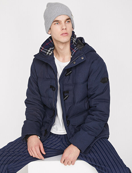 Koton Erkek Kapüşonlu Mont