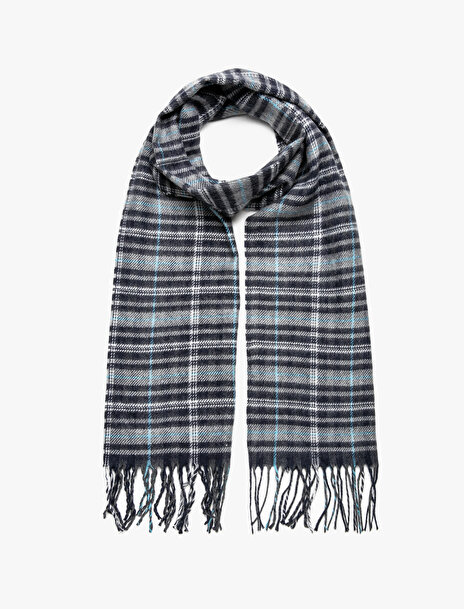 Koton Erkek Kareli Atkı Koton Erkek Kareli Atkı