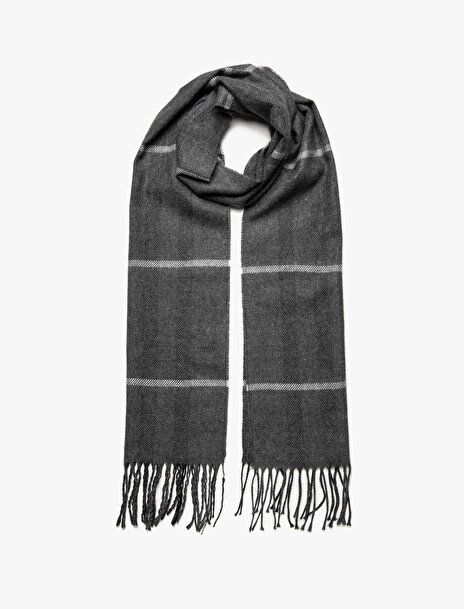 Koton Erkek Kareli Atkı Koton Erkek Kareli Atkı