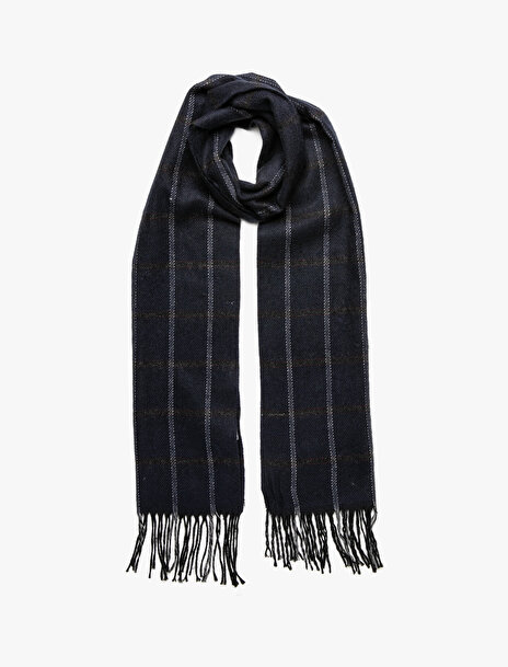 Koton Erkek Kareli Atkı Koton Erkek Kareli Atkı