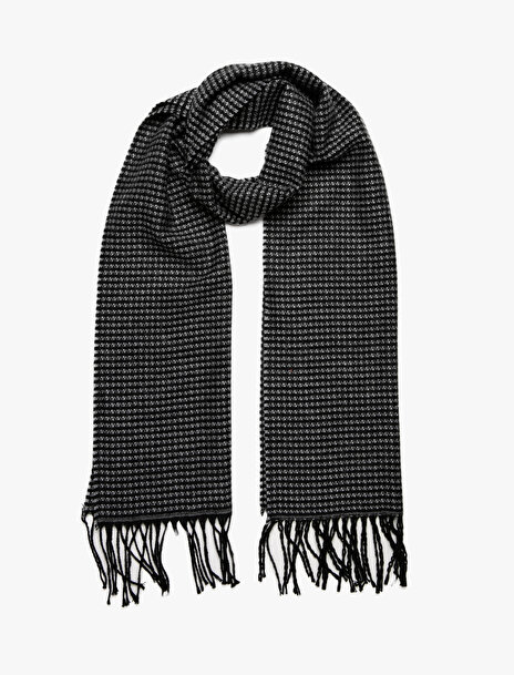 Koton Erkek Kareli Atkı Koton Erkek Kareli Atkı