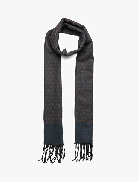 Koton Erkek Desenli Atkı