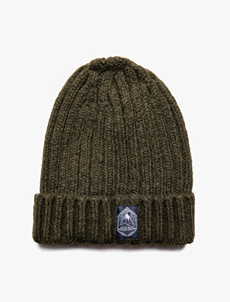 Koton Erkek Aplikeli Bere