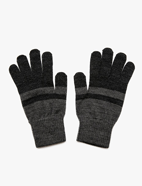 Koton Erkek Çizgili Eldiven