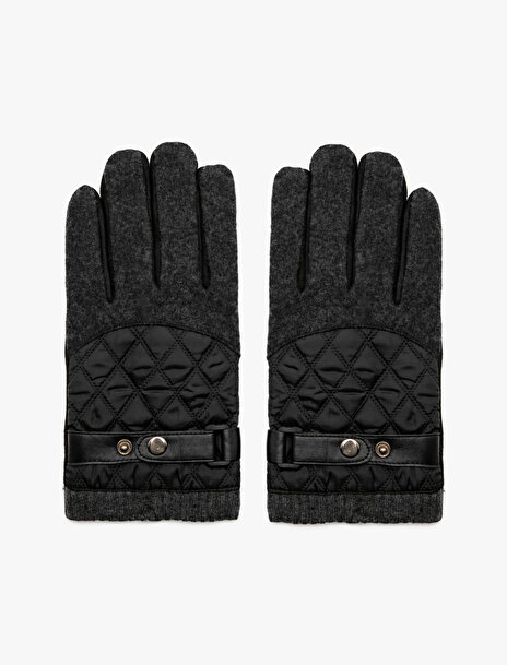 Koton Erkek Deri Görünümlü Eldiven Koton Erkek Deri Görünümlü Eldiven