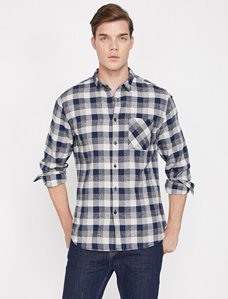 Koton Erkek Kareli Gömlek