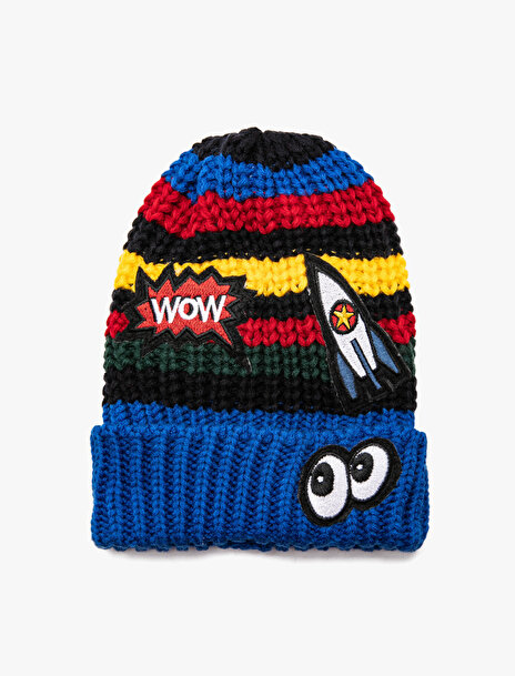 Koton Erkek Çocuk Aplikeli Bere