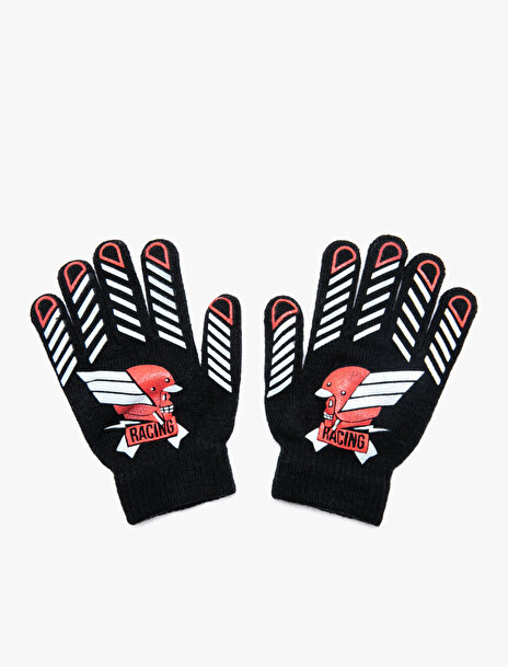 Koton Erkek Çocuk Baskılı Eldiven