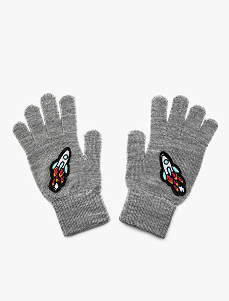 Koton Erkek Çocuk Aplikeli Eldiven