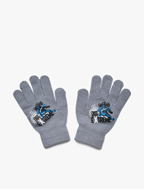 Koton Erkek Çocuk Baskılı Eldiven