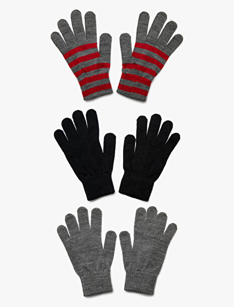 Koton Erkek Çocuk 3'lü Eldiven