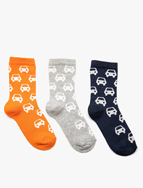 Koton Erkek Çocuk 3'lü Erkek Çorap