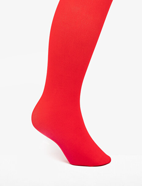 Koton Kız Çocuk Düz Külotlu Çorap