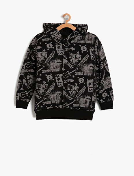 Koton Erkek Çocuk Kapüşonlu Sweatshirt