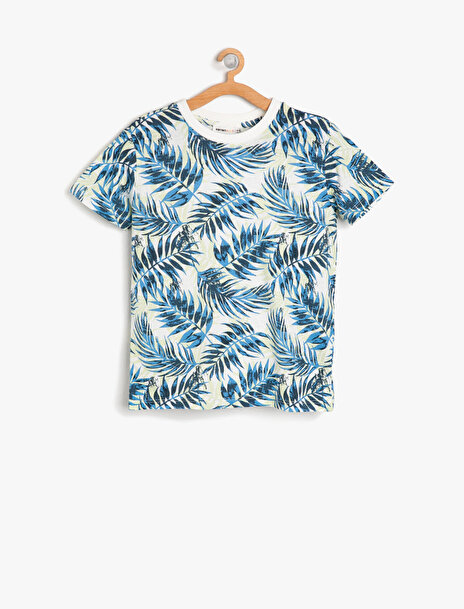 Koton Erkek Çocuk Desenli T-Shirt