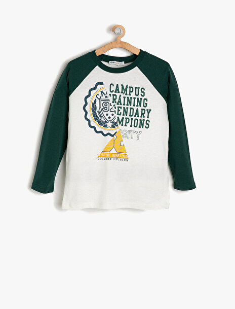 Koton Erkek Çocuk Yazılı Baskılı T-Shirt