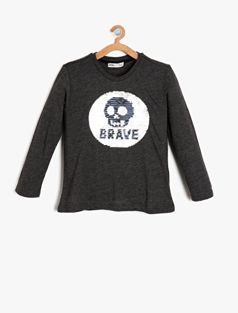 Koton Erkek Çocuk Pul Detaylı T-Shirt