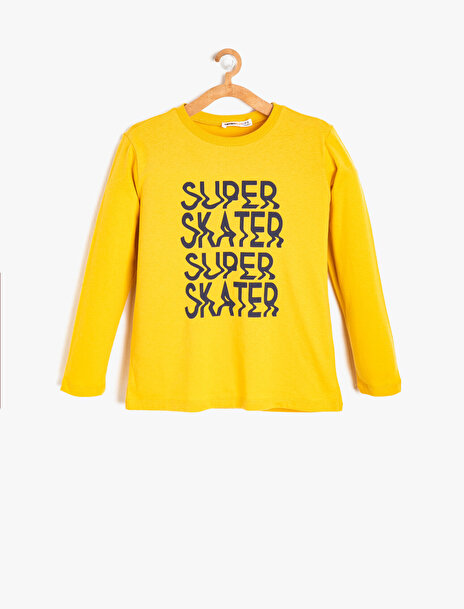 Koton Erkek Çocuk Yazılı Baskılı T-Shirt