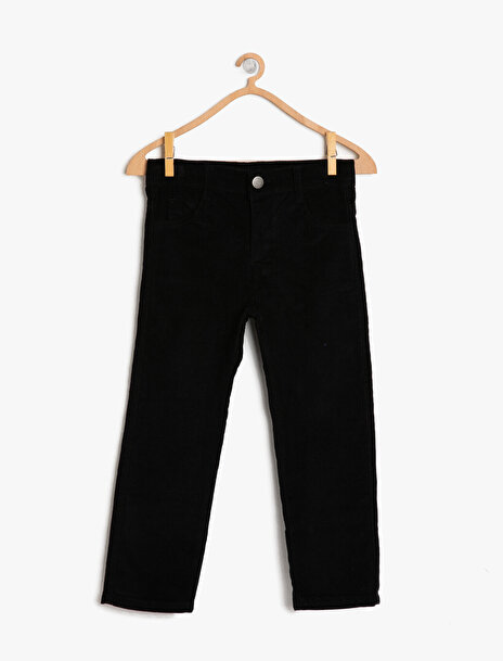 Koton Erkek Çocuk Kadife Pantolon