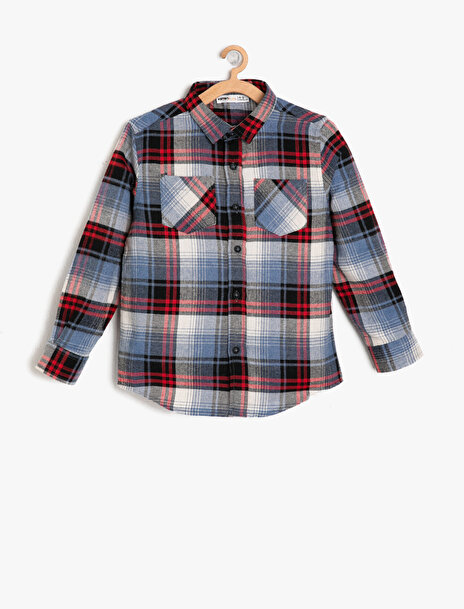 Koton Erkek Çocuk Kareli Gömlek
