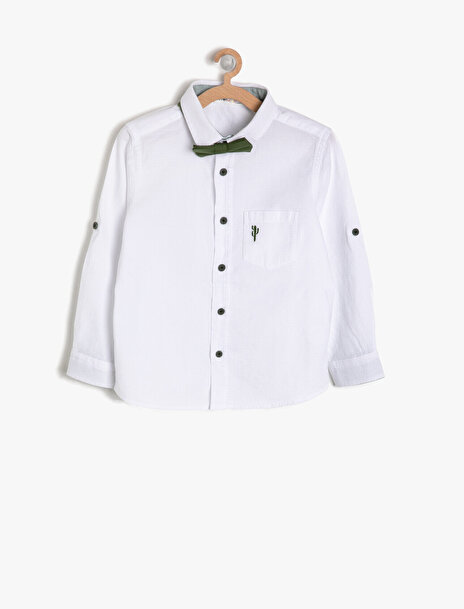 Koton Erkek Çocuk Papyon Detaylı Gömlek